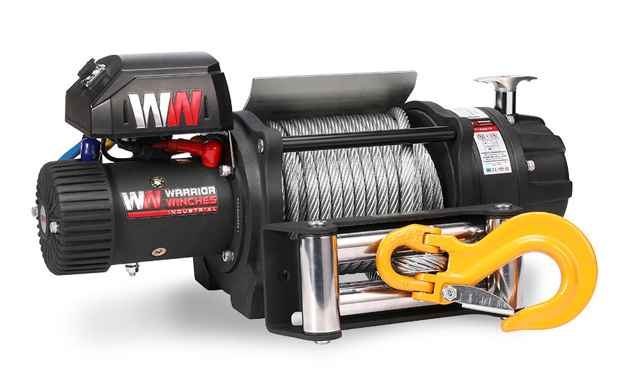 Warrior T1000-220 22000lb Severe Duty 12v Winch | Warrior Winches