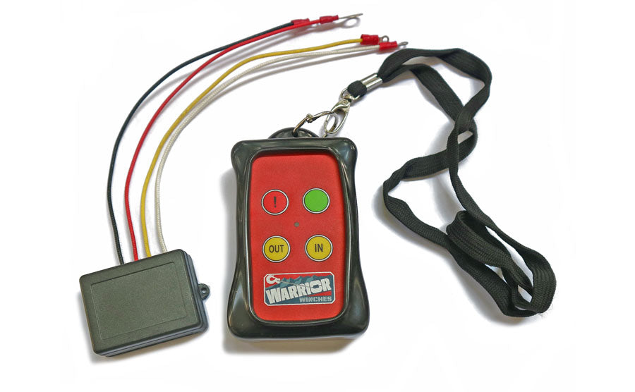 Heavy Duty 12v and 24V Wireless Winch Hand Control | Warrior Winches